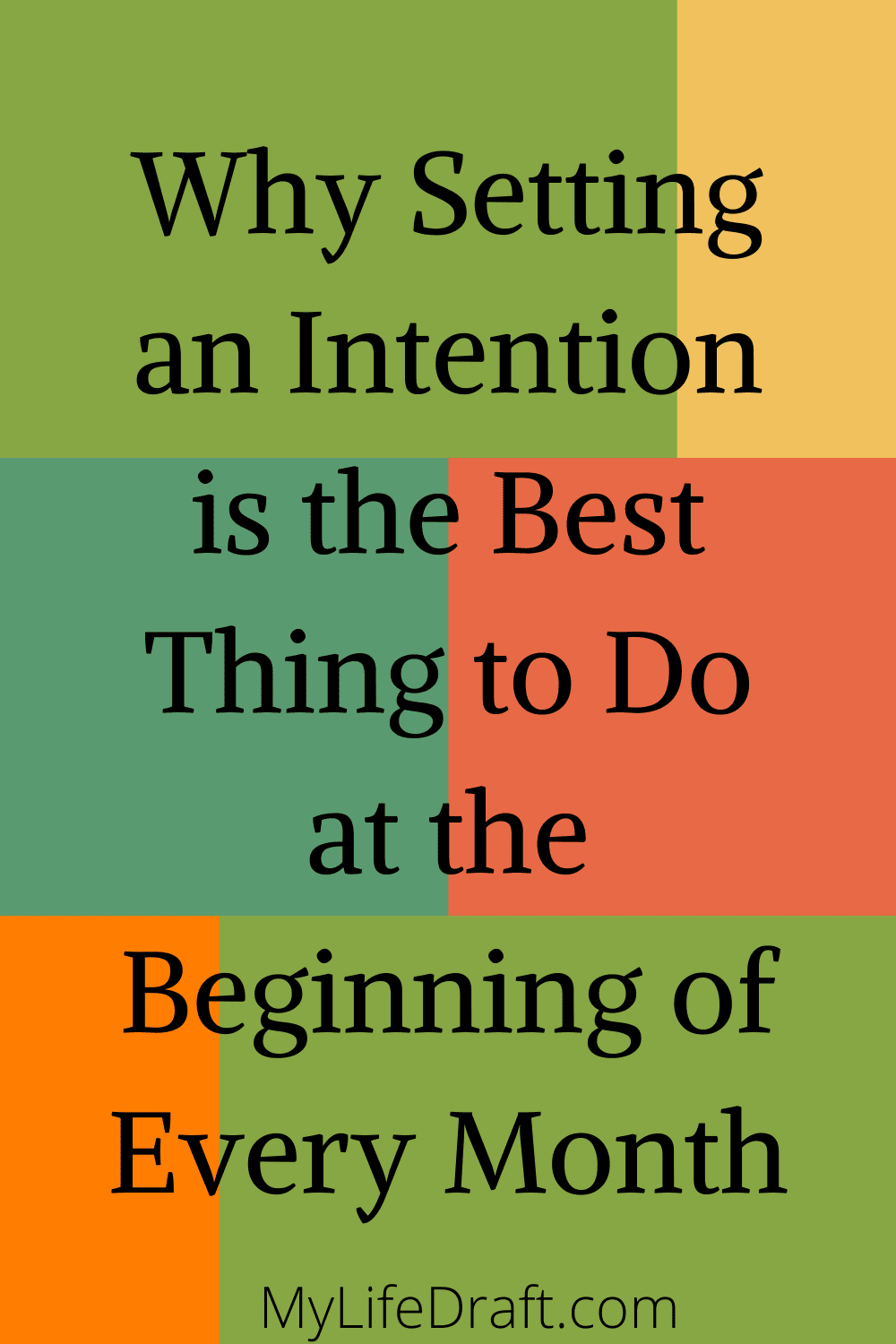 What is Intention Setting