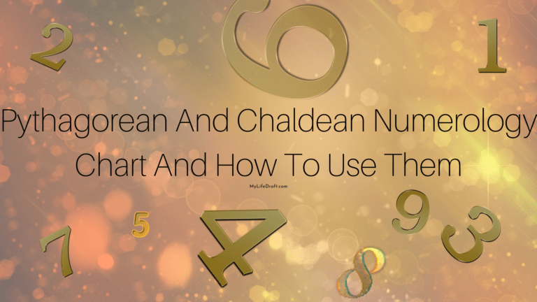 Pythagorean and Chaldean Numerology chart and how to use them.