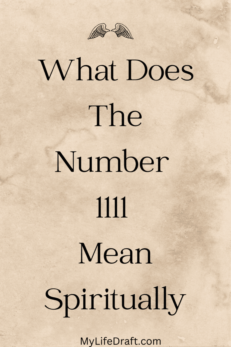 What Does The Number 1111 Mean Spiritually — MyLifeDraft