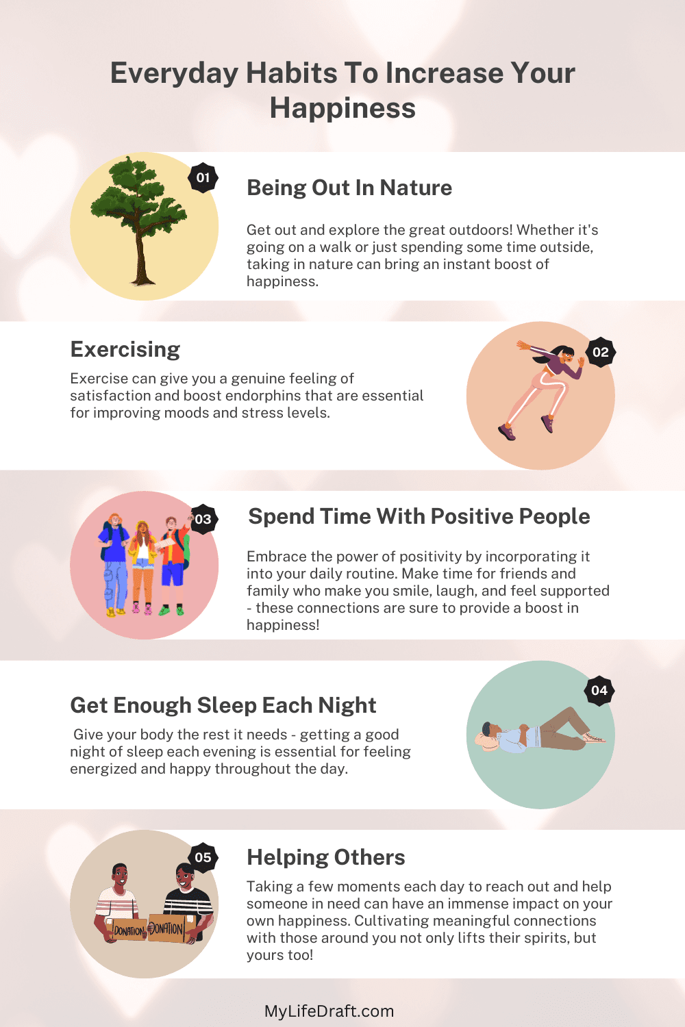 Everyday Habits To Increase Your Happiness – MyLifeDraft
