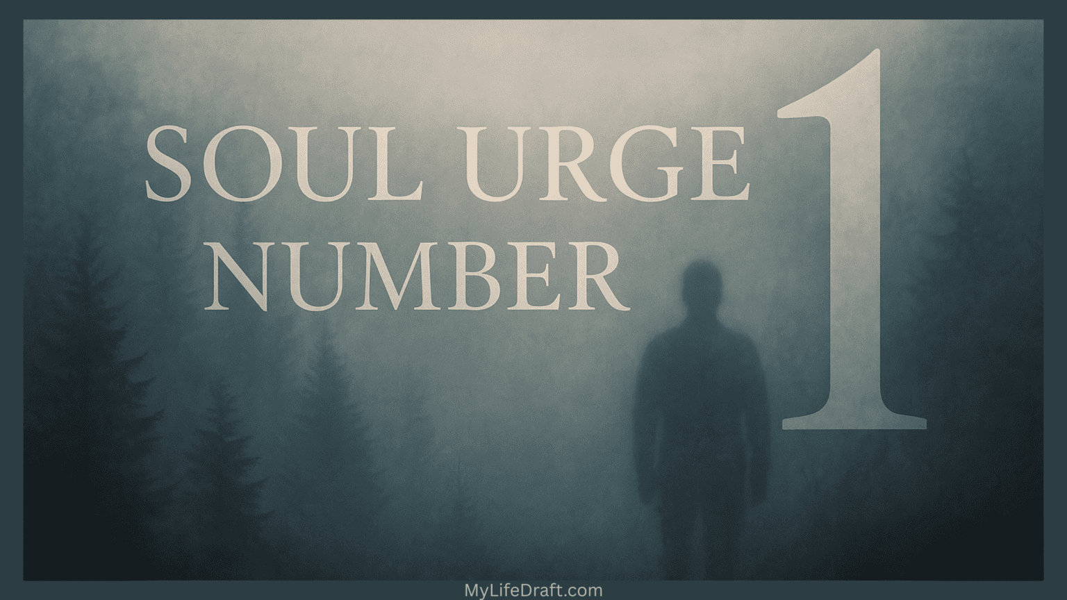 Soul Urge Number 1 And Your Life Path — MyLifeDraft