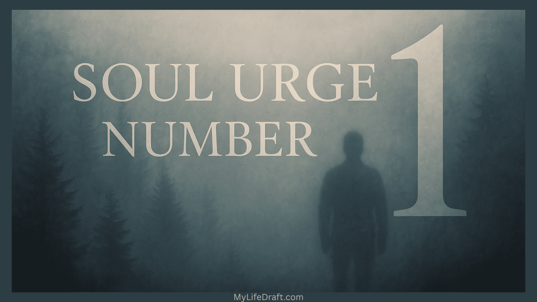 Soul Urge Number 1 And Your Life Path — MyLifeDraft
