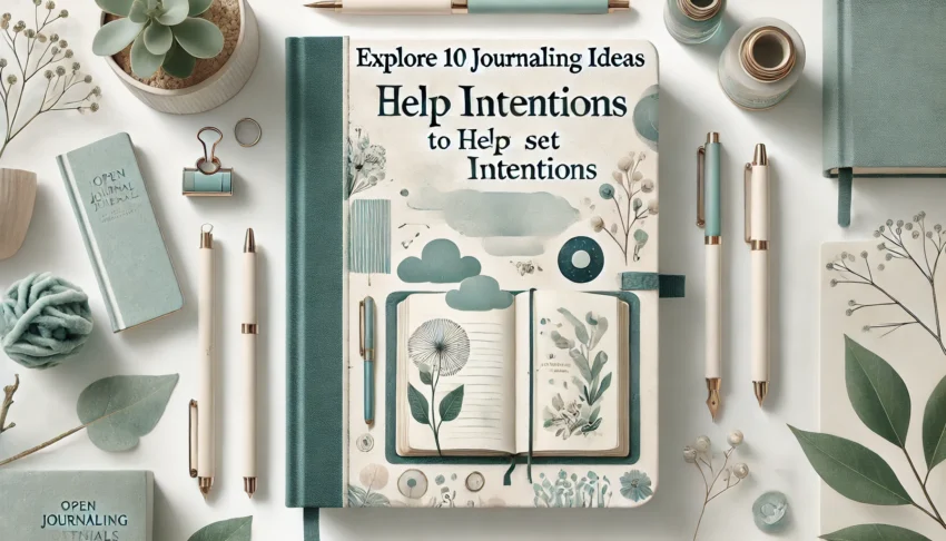 Explore 10 Journaling Ideas To Help Set Intentions — MyLifeDraft