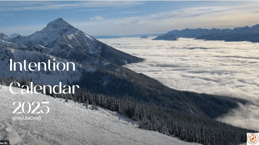 Intention Calendar 2025 — MyLifeDraft